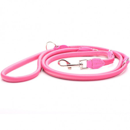 Pink Dog Training Lead - changes to 3 lengths - short / medium / long
