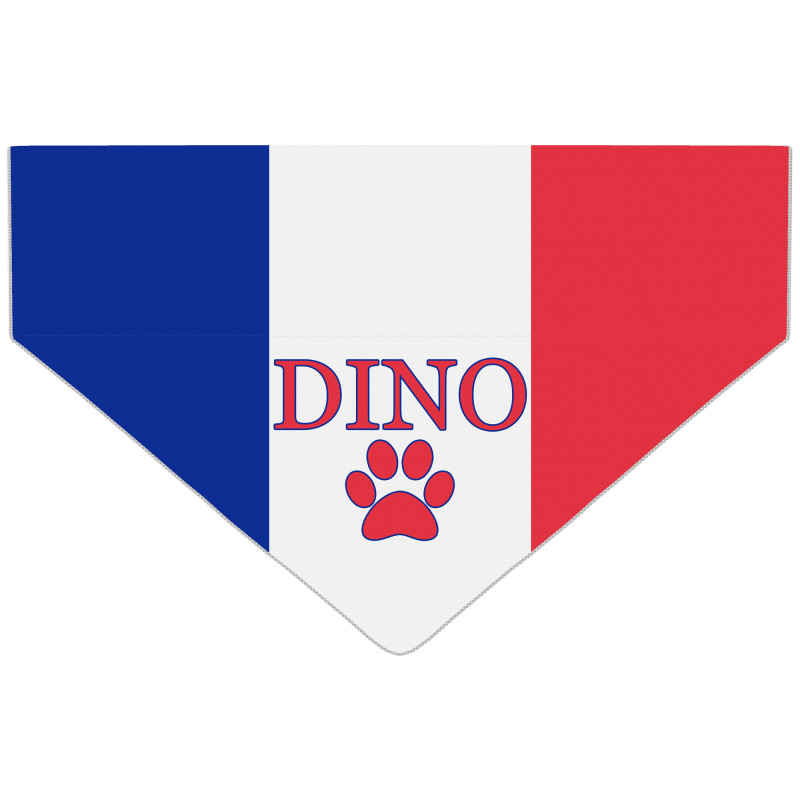 Personalised French Flag Dog Bandana