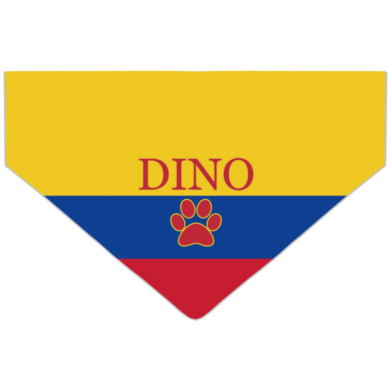 Personalised Colombia Flag Dog Bandana