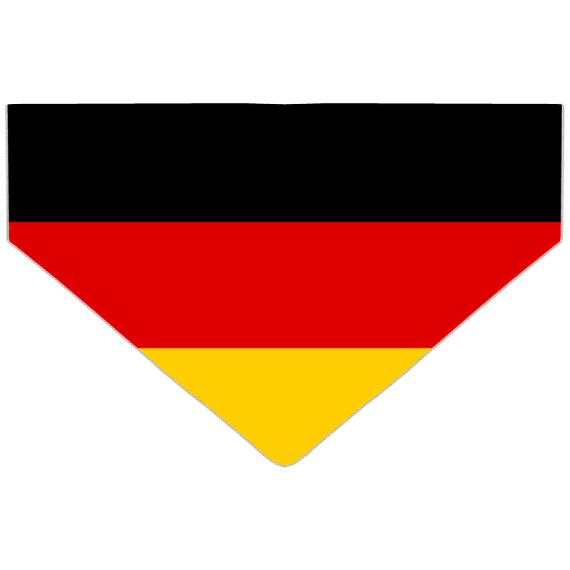 Personalised German Flag Dog Bandana