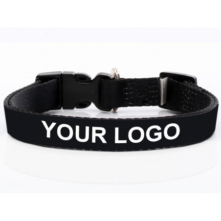 Personalised Branded Dog Collar with Logo